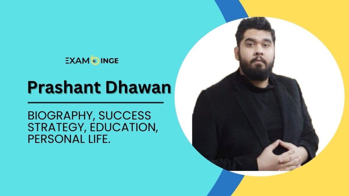 Prashant Dhawan Sir World Affairs Expert- Biography